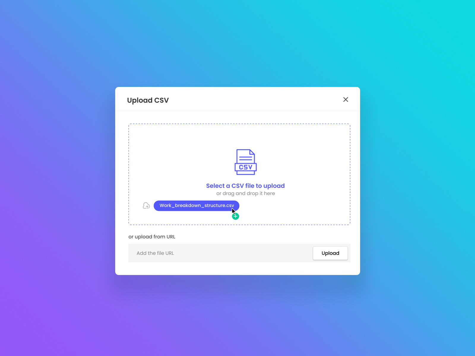 File Upload Concept by Mohsin on Dribbble