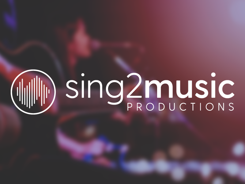 sing2music Logo Identity by Nathan Hurst on Dribbble
