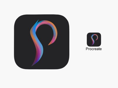 Procreate logo redesign by Dimana Vodenicharska on Dribbble