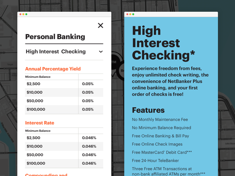 Responsive Bank Website by Markus Willbee on Dribbble
