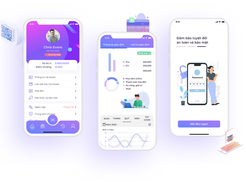 UI Finance App by Lê Thanh Bình on Dribbble
