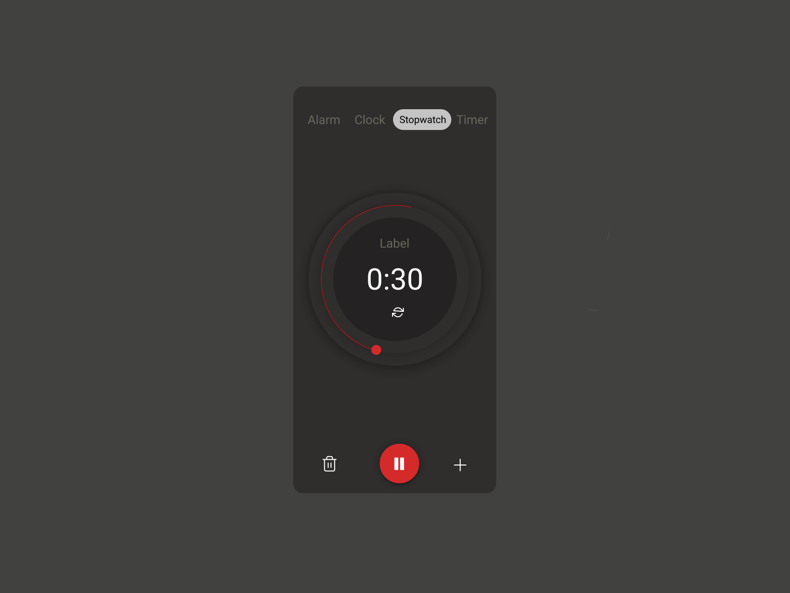 Stopwatch Design by Temitayo Alebiosu on Dribbble