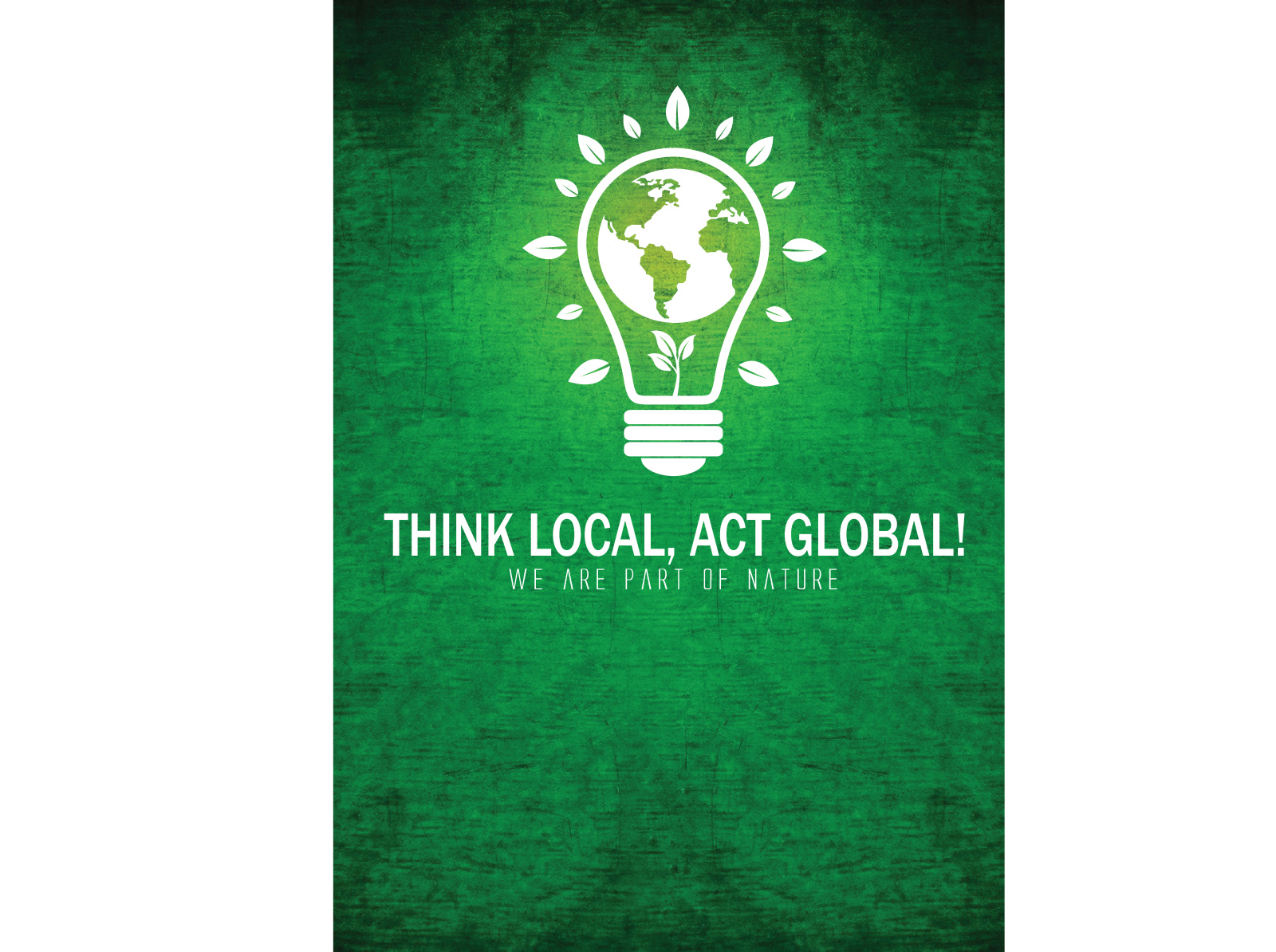 save nature by Adiamin Mrakic on Dribbble