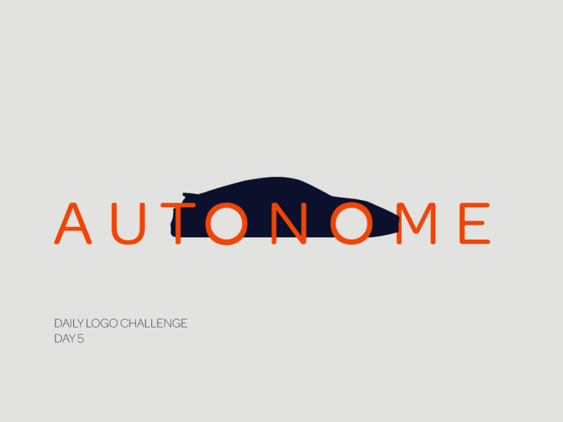 Daily Logo Challenge Day 5 Driverless Car Logo by Lyusi on Dribbble