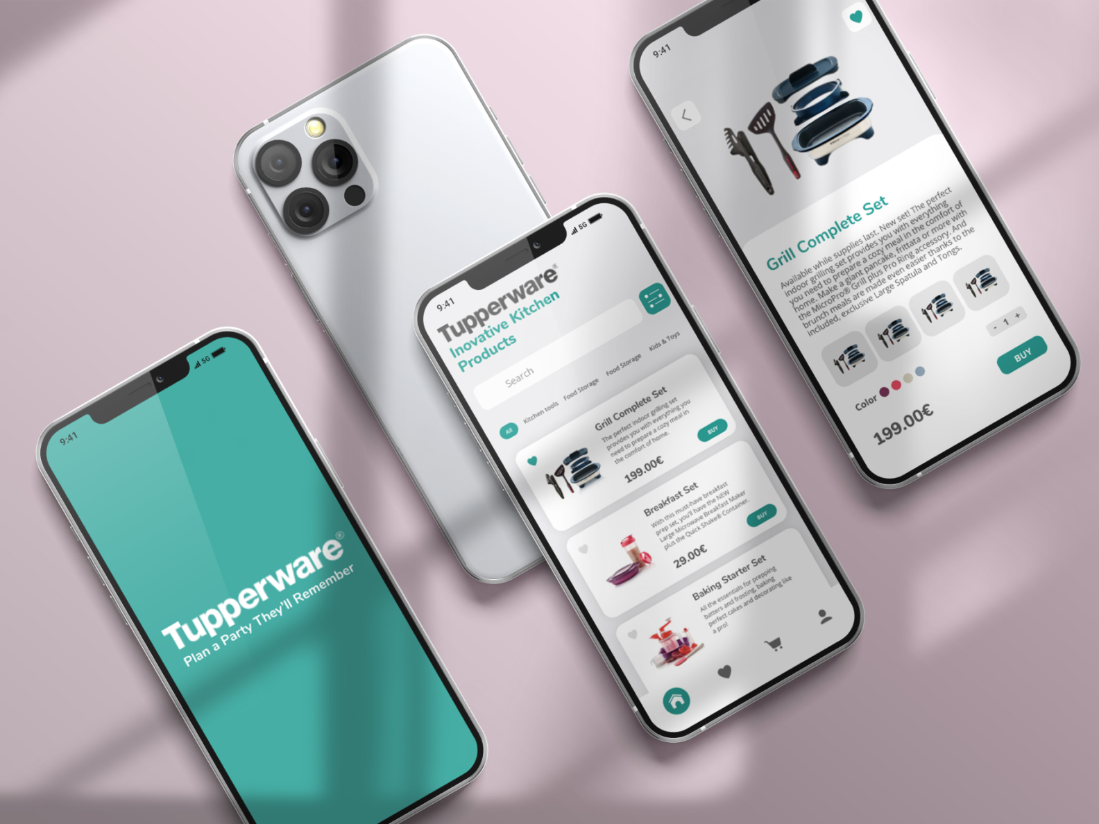 Tupperware - mobile app design by Ibrahim Zubaca on Dribbble