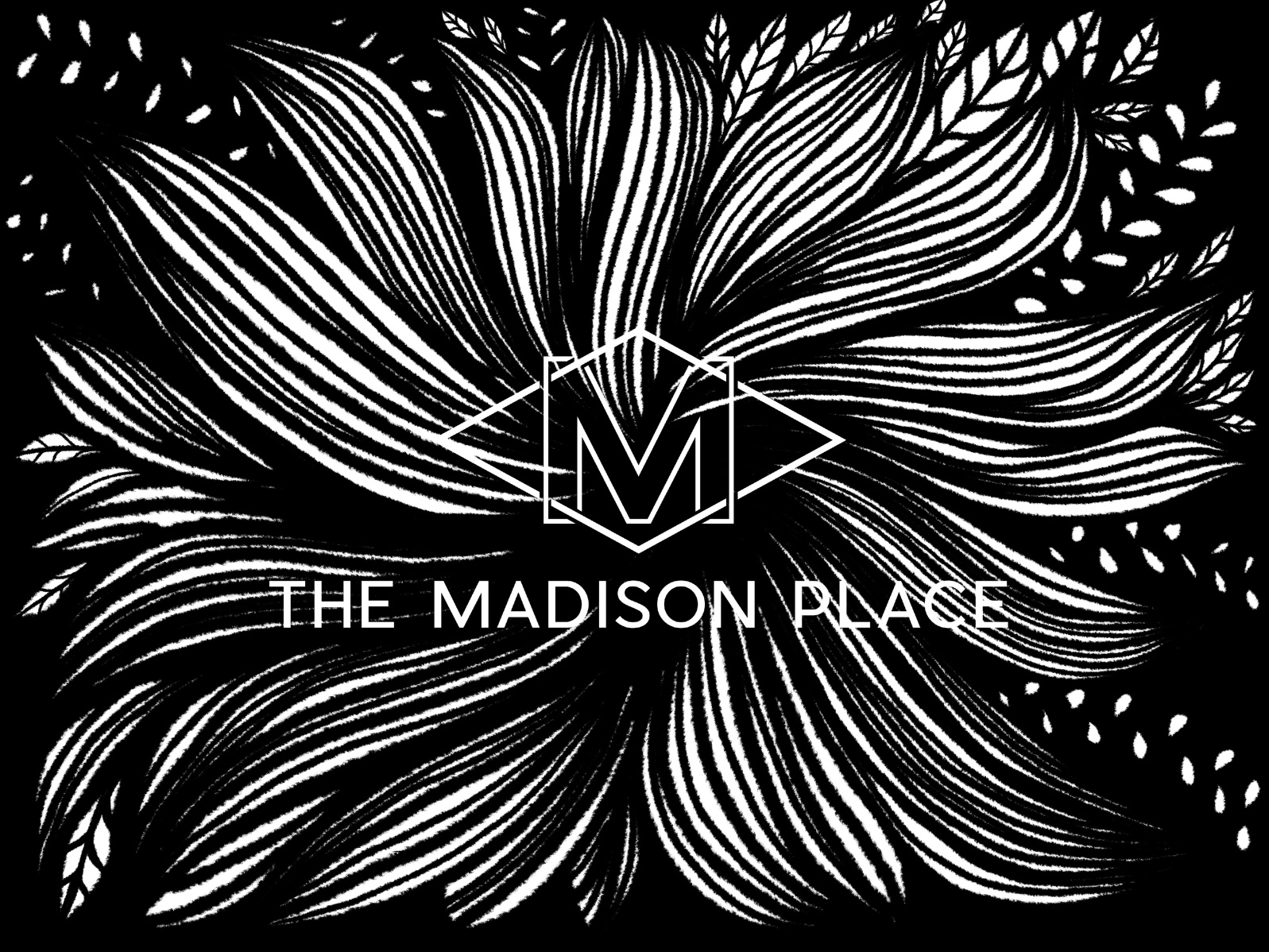 floral with rough lines by Matt Hoffman on Dribbble