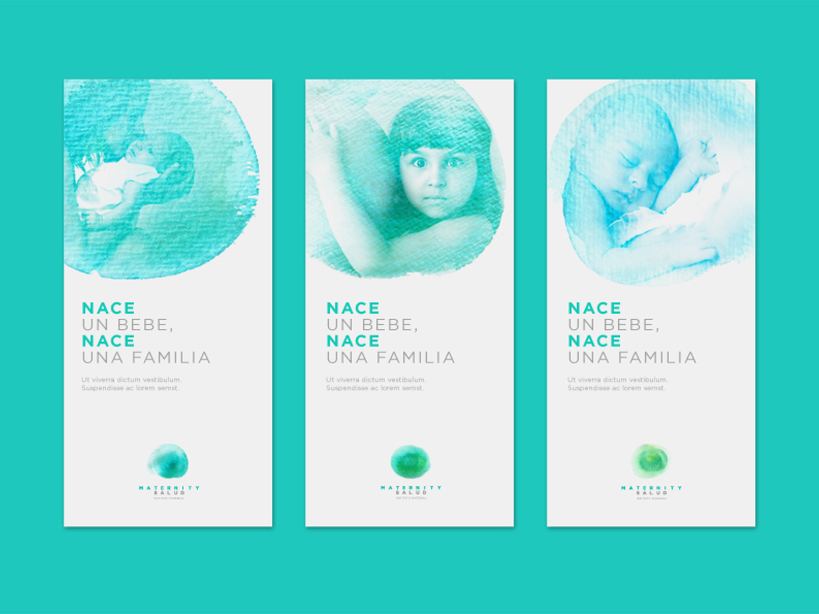 Maternity Salud - flyers by Estudio Eurisco on Dribbble