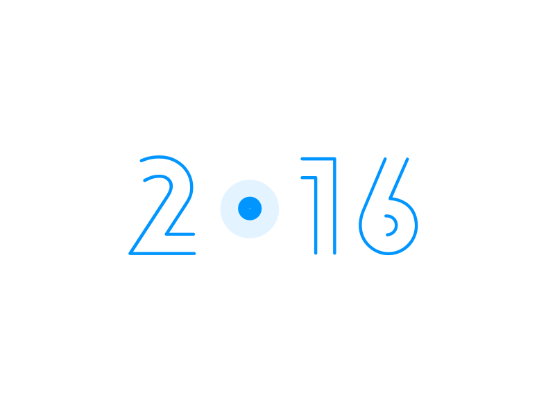 2016 preloader in GIF by Rajeesh on Dribbble