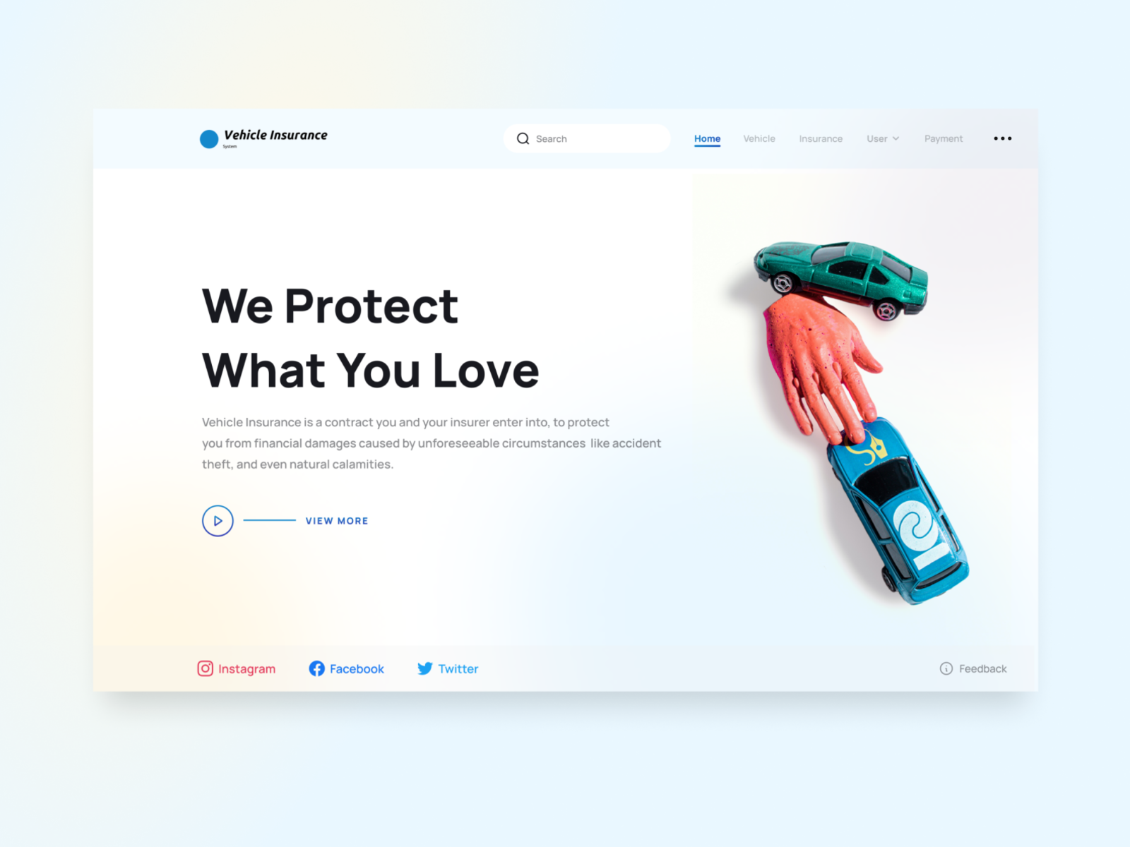Car Insurance Web Design by Eashwar Raj R on Dribbble
