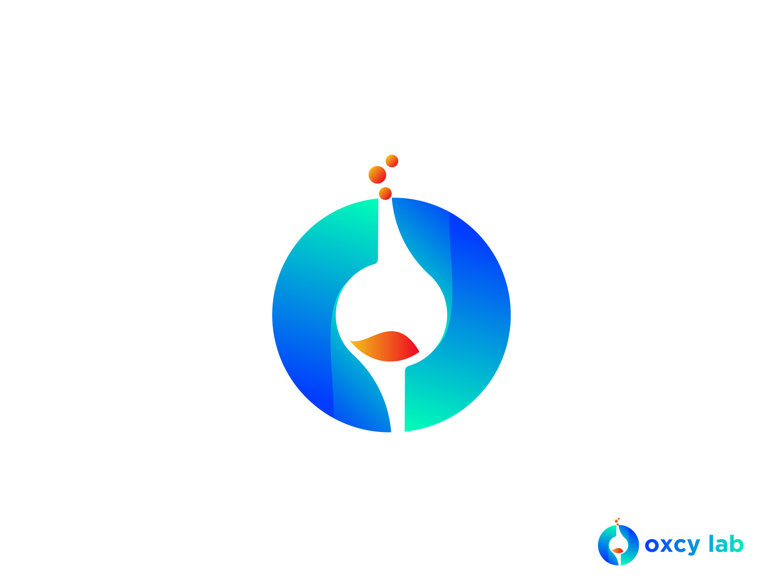 laboratory Logo design, Modern o by Touhid | Logo Branding on Dribbble