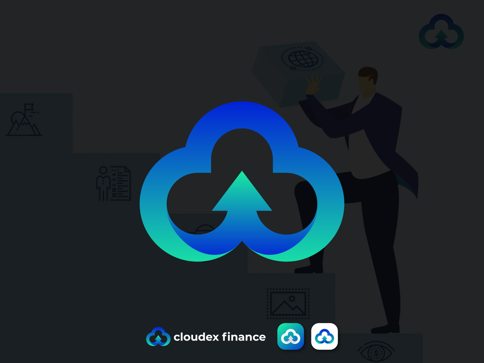 Financial Brand Logo Design by Touhid | Logo Branding on Dribbble