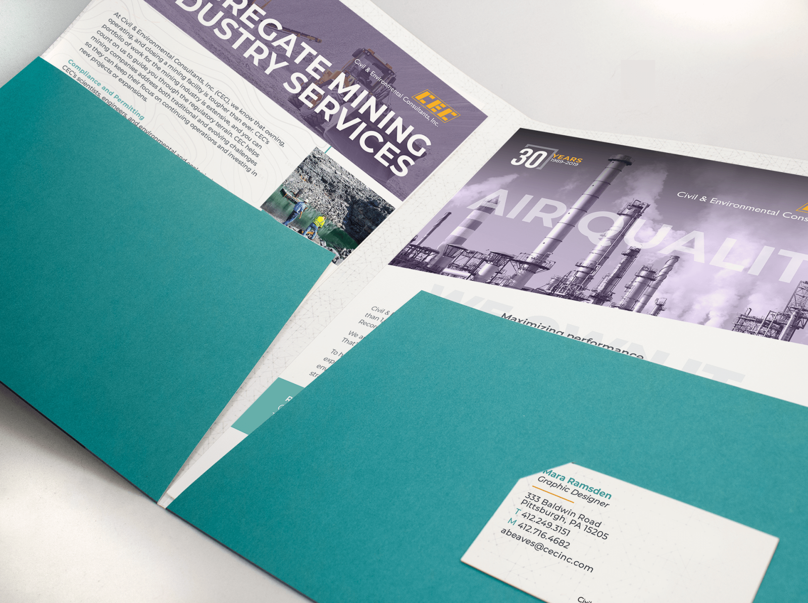 stuff holder [feat. stuff] | folder & collateral by Mara Ramsden on ...