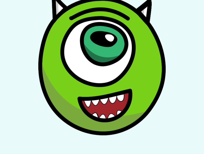 Mike Wazowski Face