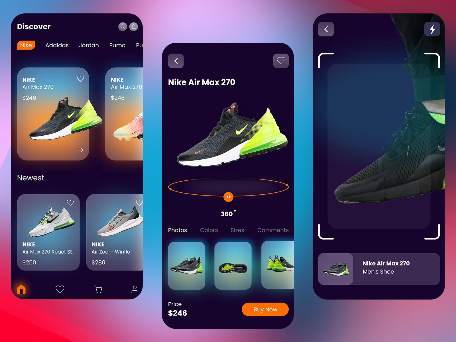 Online Shoes Store Mobile App Design and UI by Indylogix Branding for ...