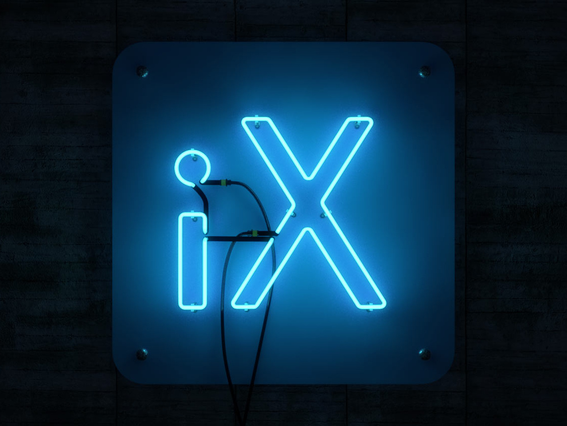 iX Neon by Mik Shaw on Dribbble