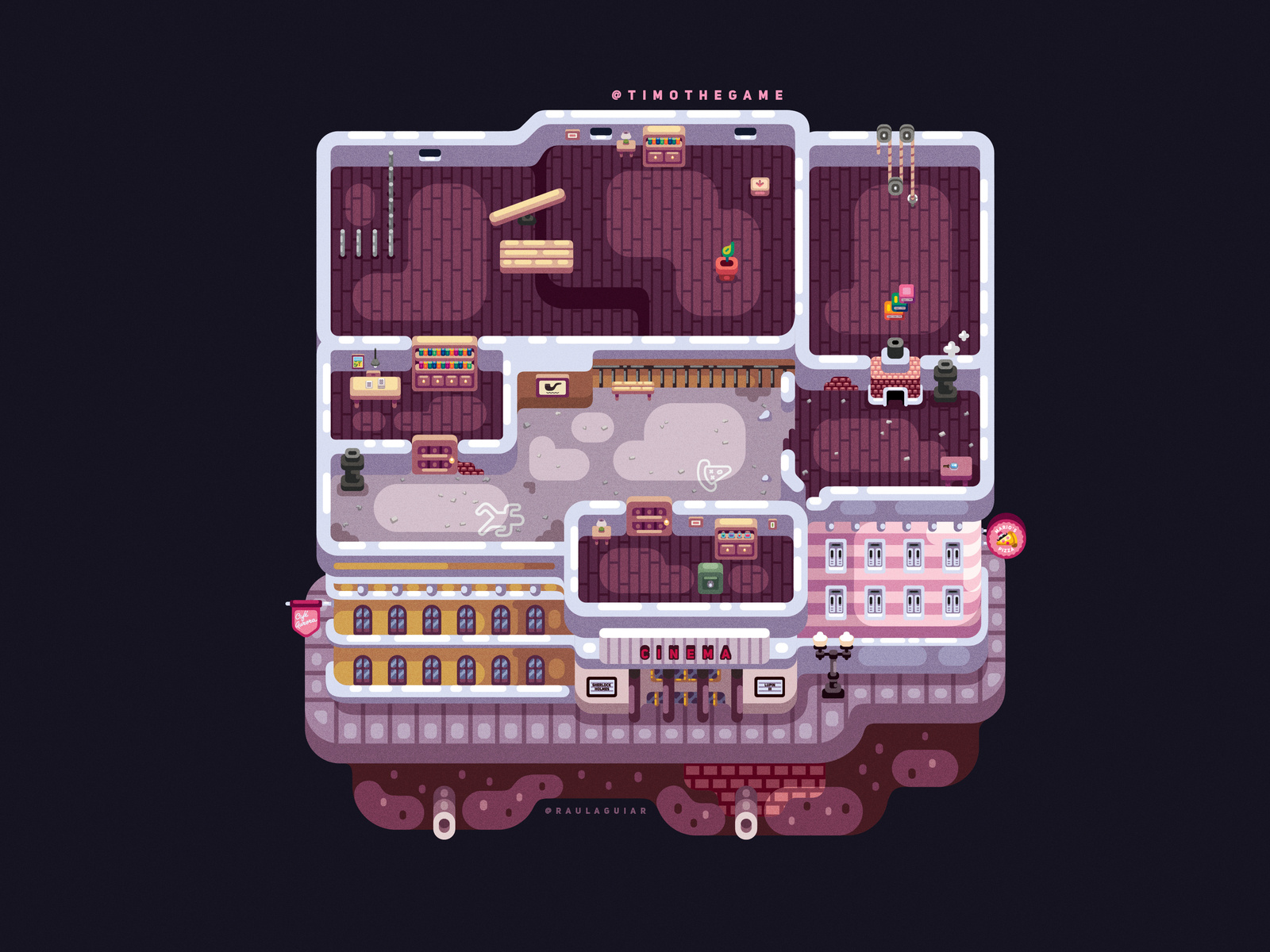 Detective Level by Raul Aguiar on Dribbble