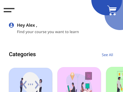 Online courses app design by sushma on Dribbble