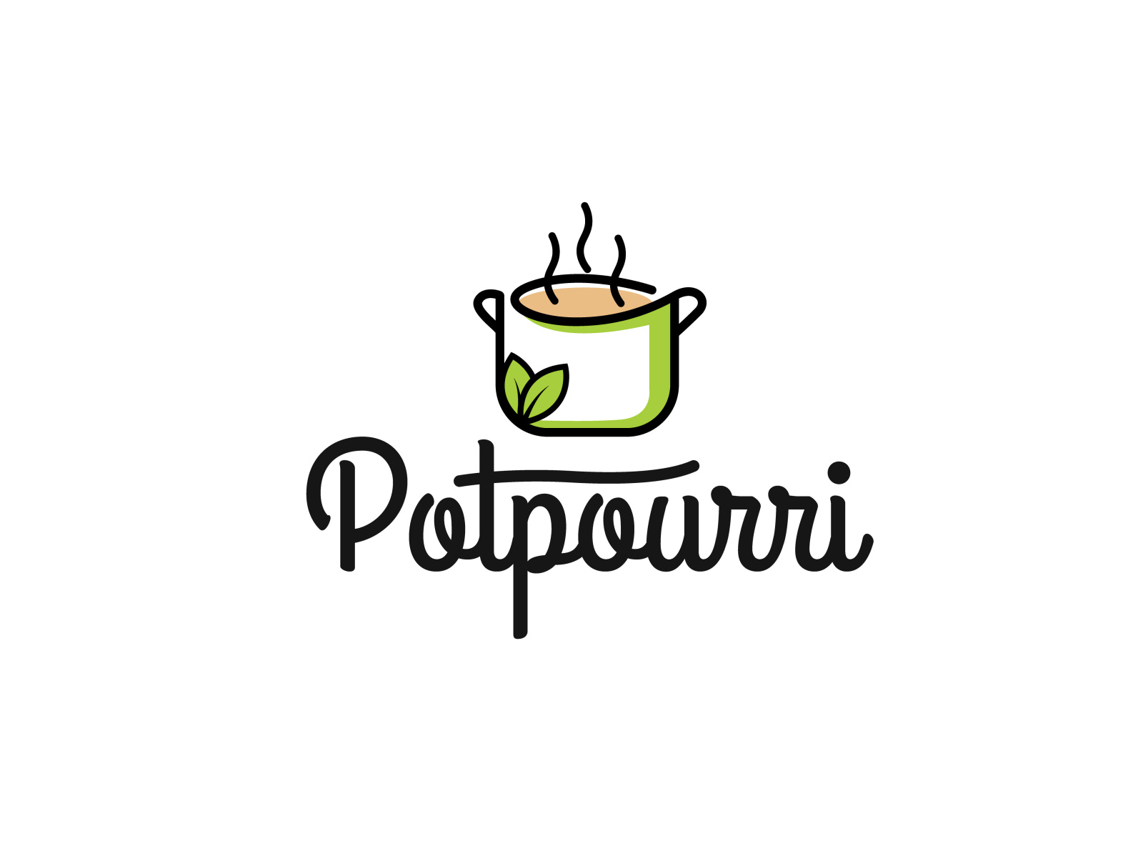 Potpourri Logo by Farhad Ali on Dribbble