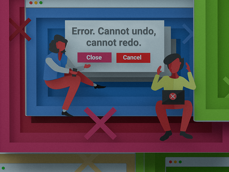 error messages - detail 2 by Viktor Keri on Dribbble
