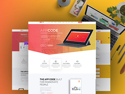App Code Template by Suzon Abdullah on Dribbble