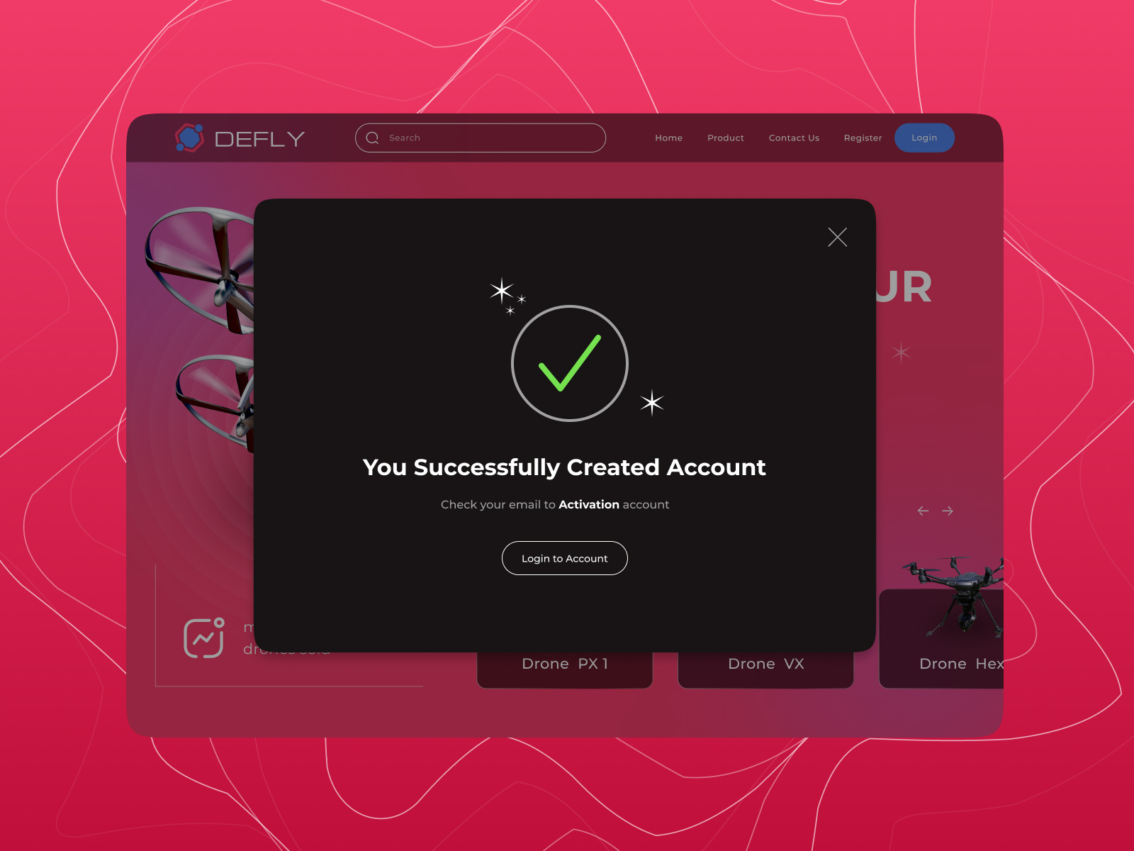 Success Statement DeFly by Nizar on Dribbble