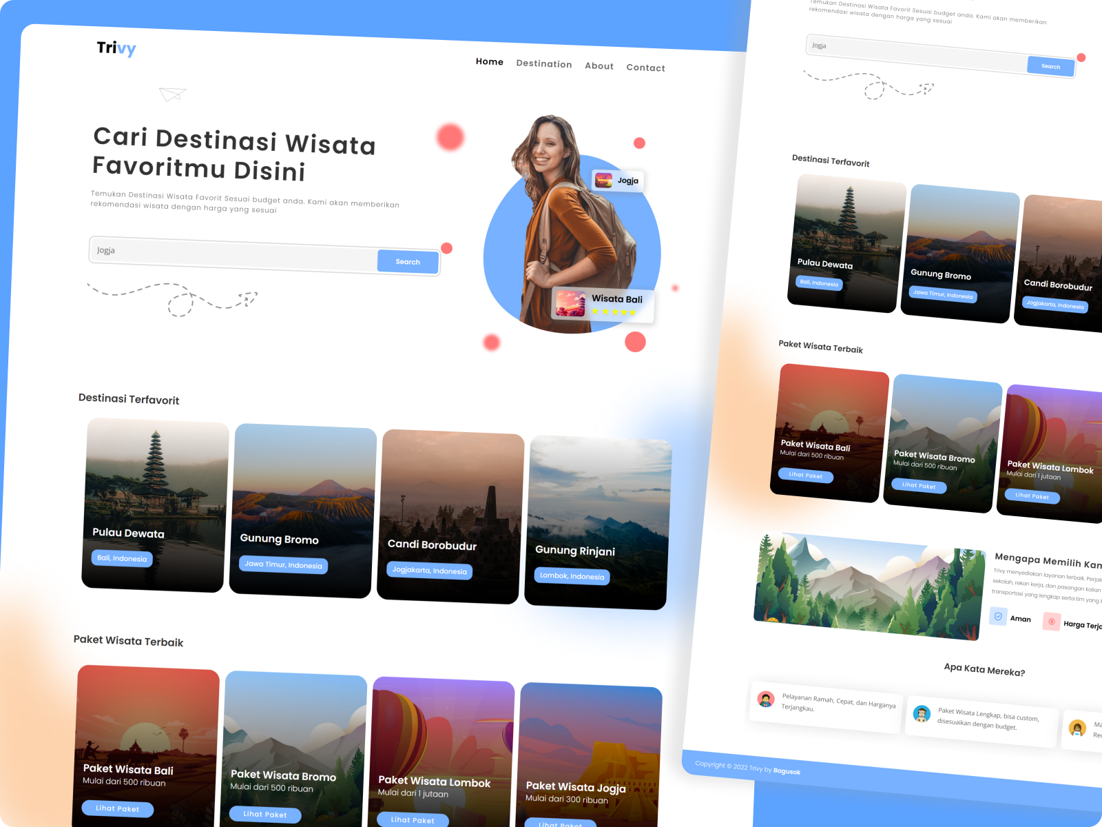 Trivy - Liburan Lebih Menyenangkan by Rizqi Bagus Andrean on Dribbble