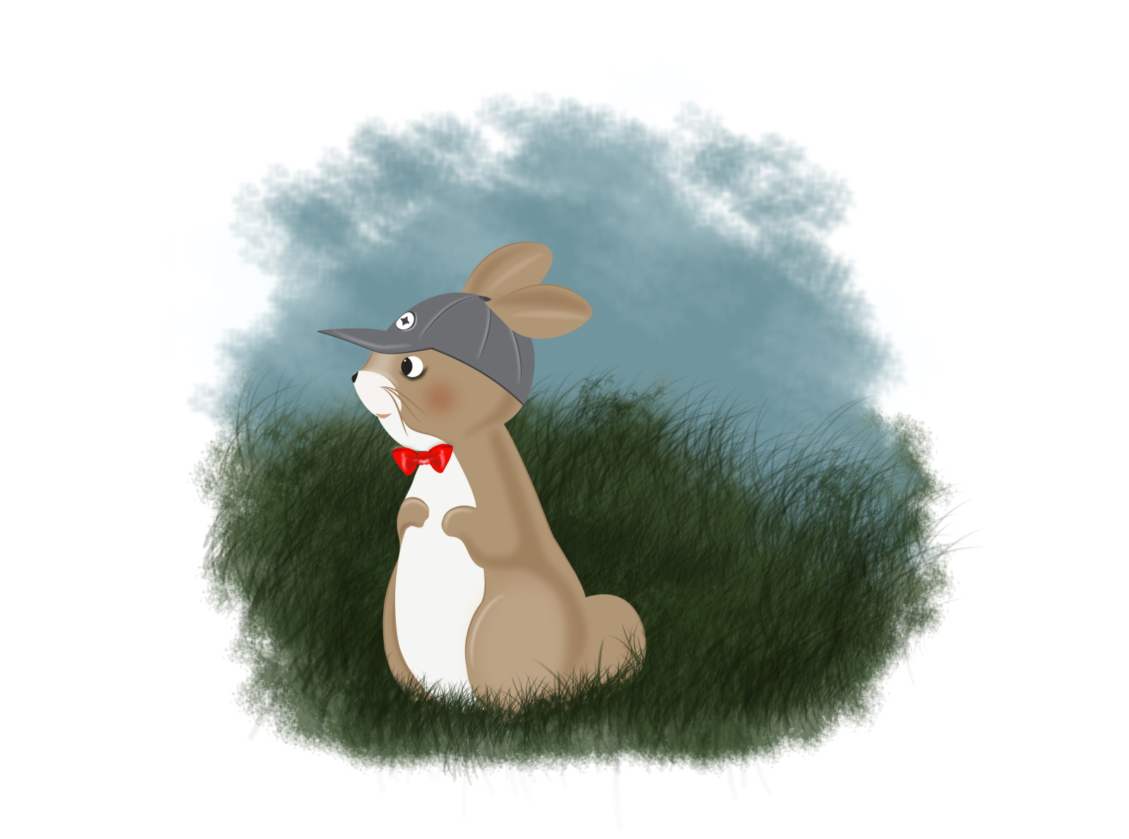Senior rabbit by Ani Jaliashvili on Dribbble