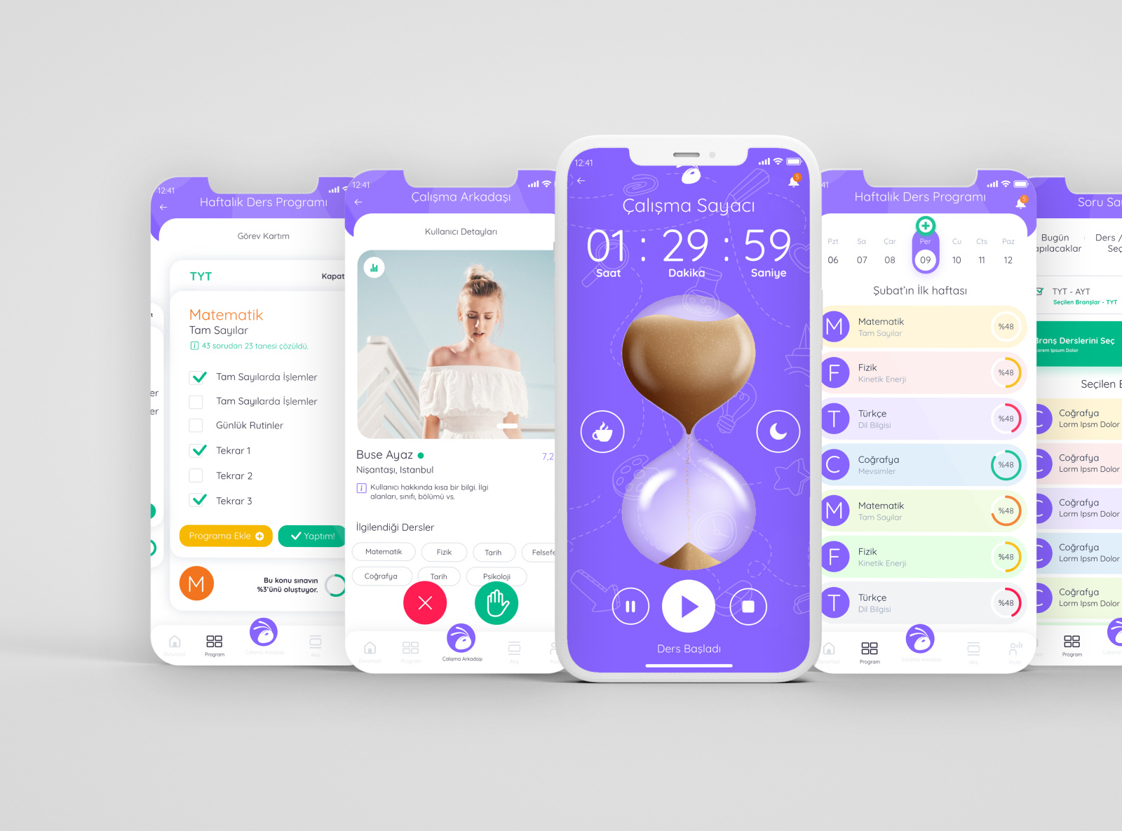 Mobile App Design by Selçuk AKER on Dribbble