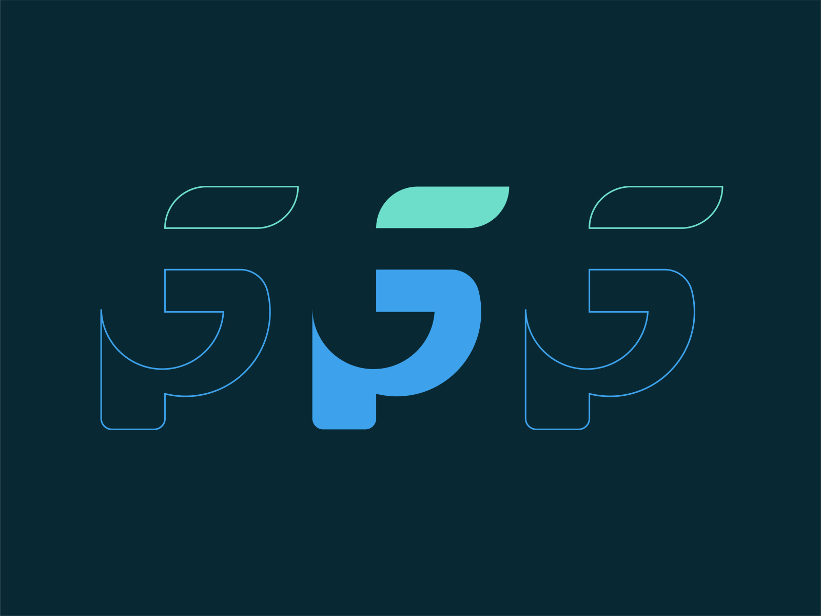 Gundersen Startup Logo Icon | redwanmunna by Redwan Munna on Dribbble
