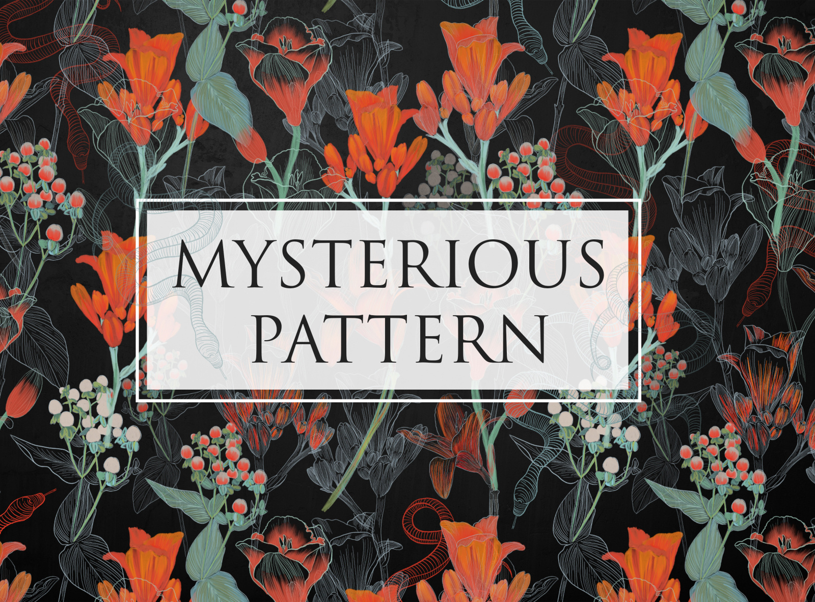 MYSTERIOUS PATTERN by ANNA KOTOVA on Dribbble