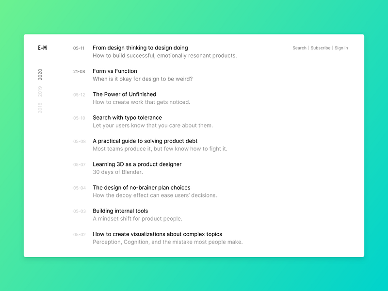 Minimal Blog designs, themes, templates and downloadable graphic ...