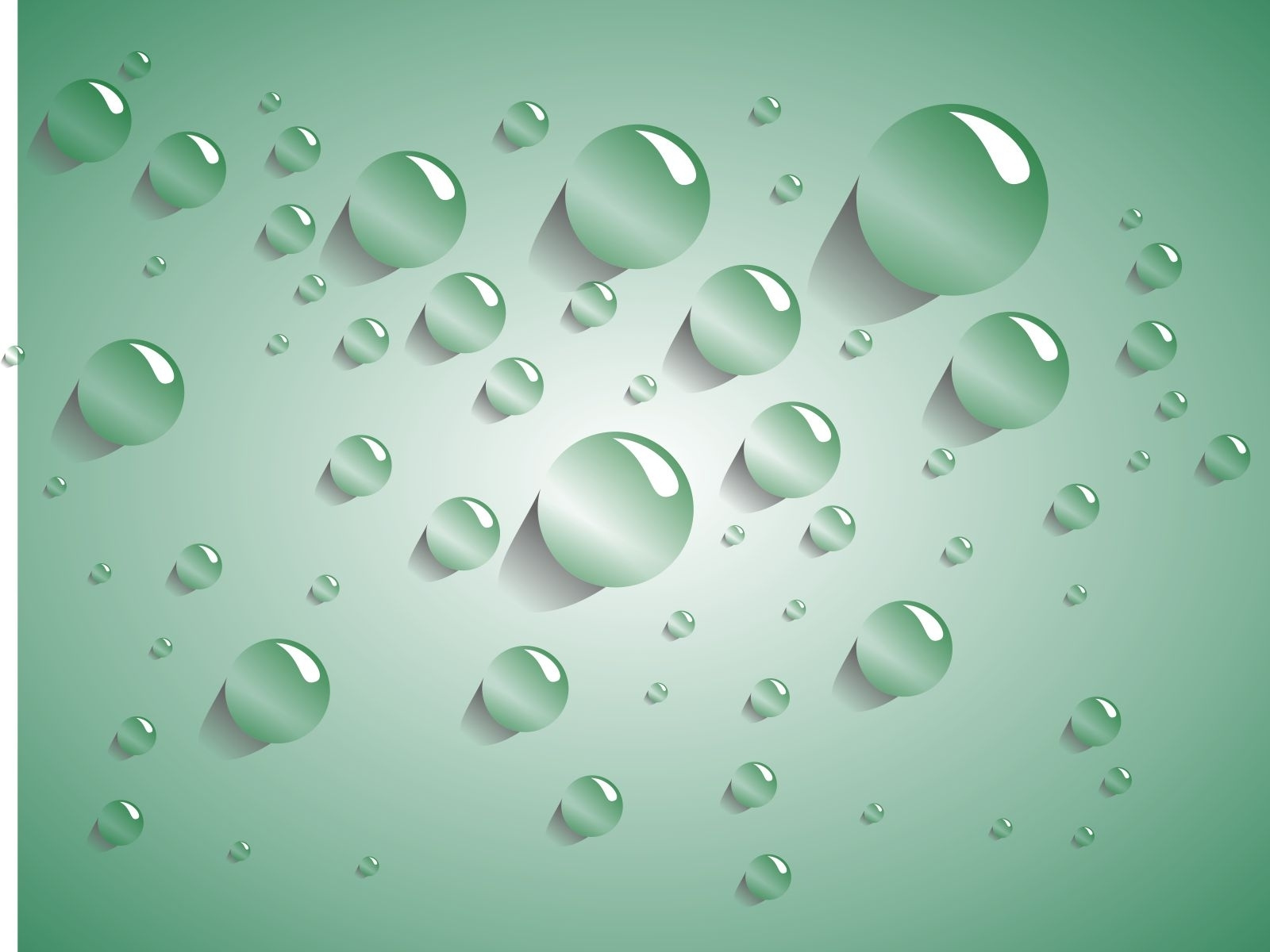 Green waterdrop by Prya Design on Dribbble