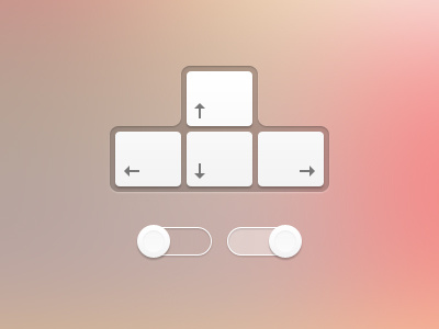 Keypad & Toggle Switches by RobModus on Dribbble