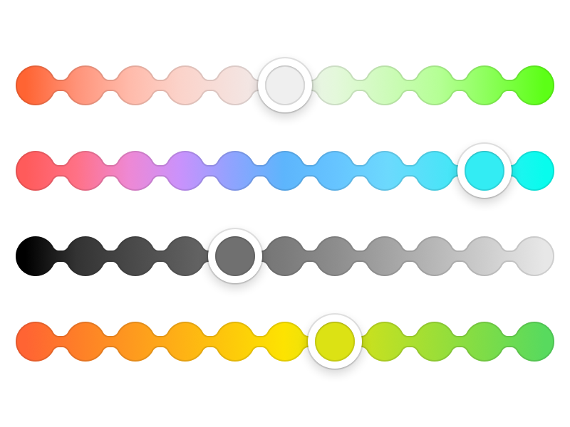 Color Palettes for Moods by Den Talalá on Dribbble