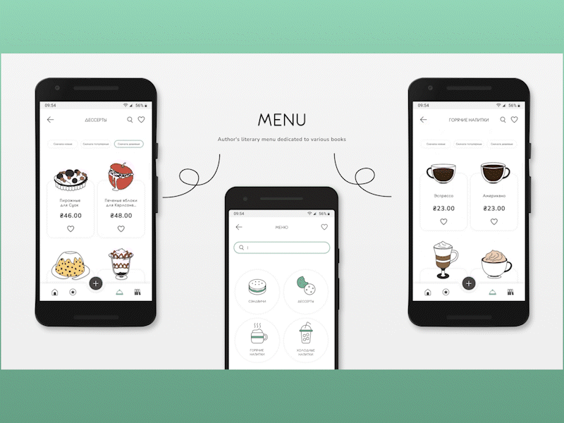Browse thousands of Menu Mobile images for design inspiration | Dribbble