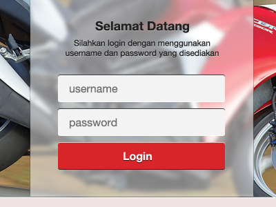 Login Portal HSO by Ihsan Rama on Dribbble