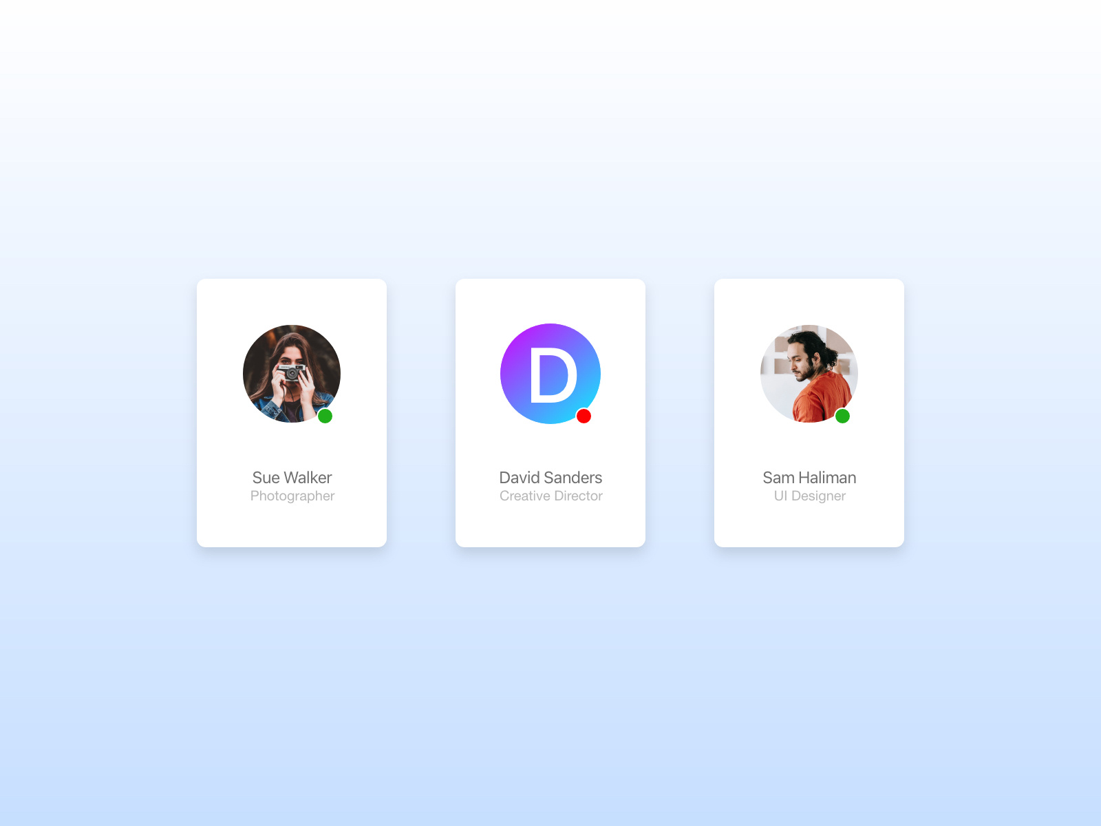 Daily UI 88 - Avatar by Haoyang Guan on Dribbble