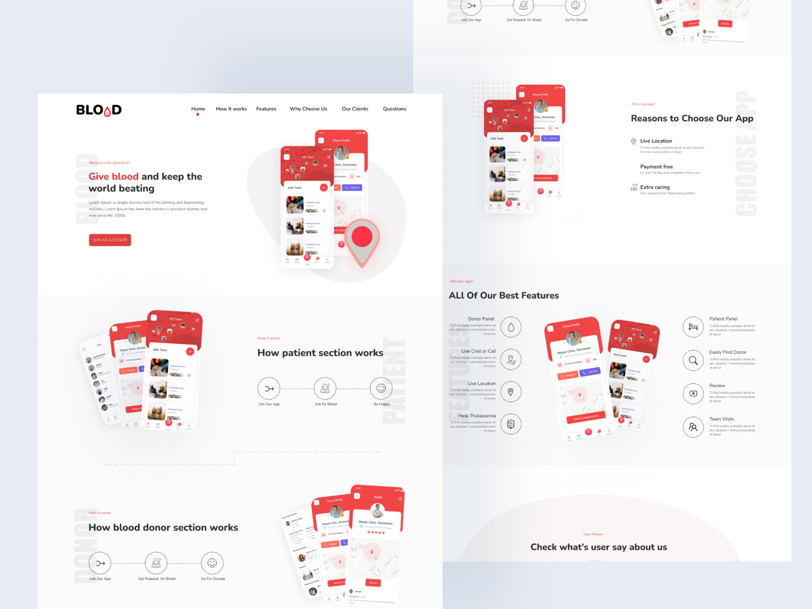 App promotion web design by irfan on Dribbble