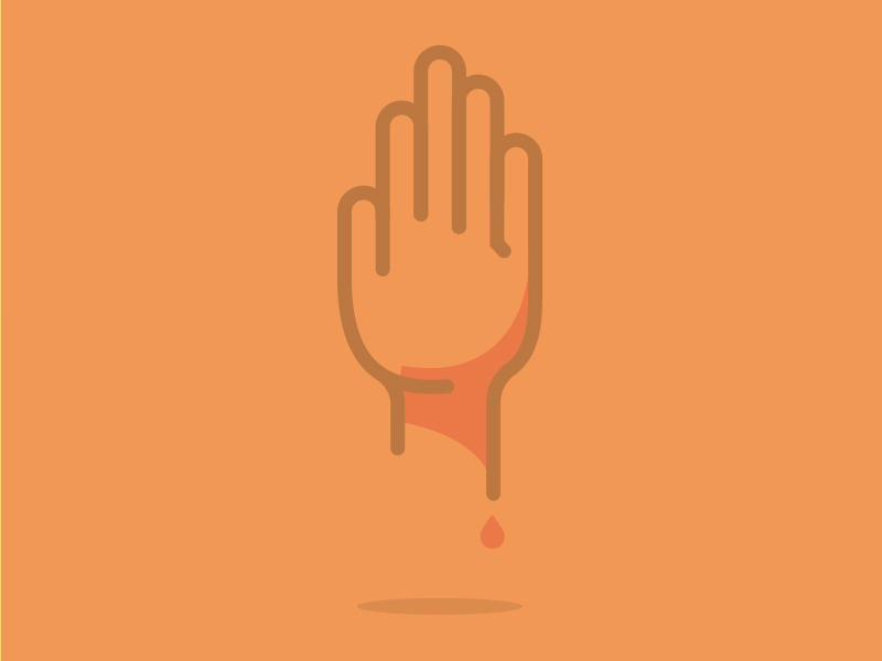 Halloween High Five by Andrew Betlyon on Dribbble