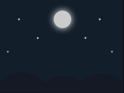 CSS Night baloons by Judith on Dribbble