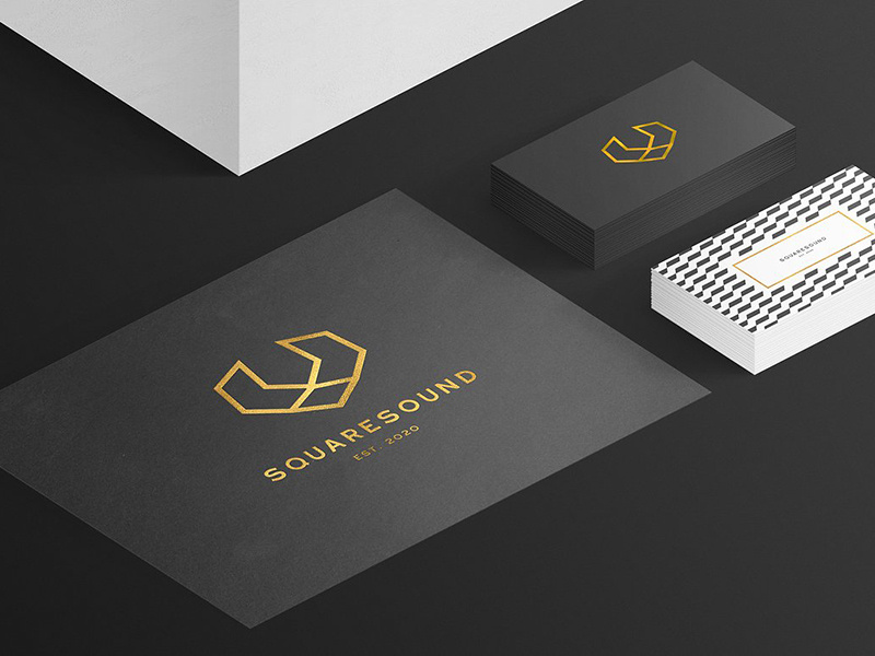 Geometric & Minimal Logo by Design District on Dribbble