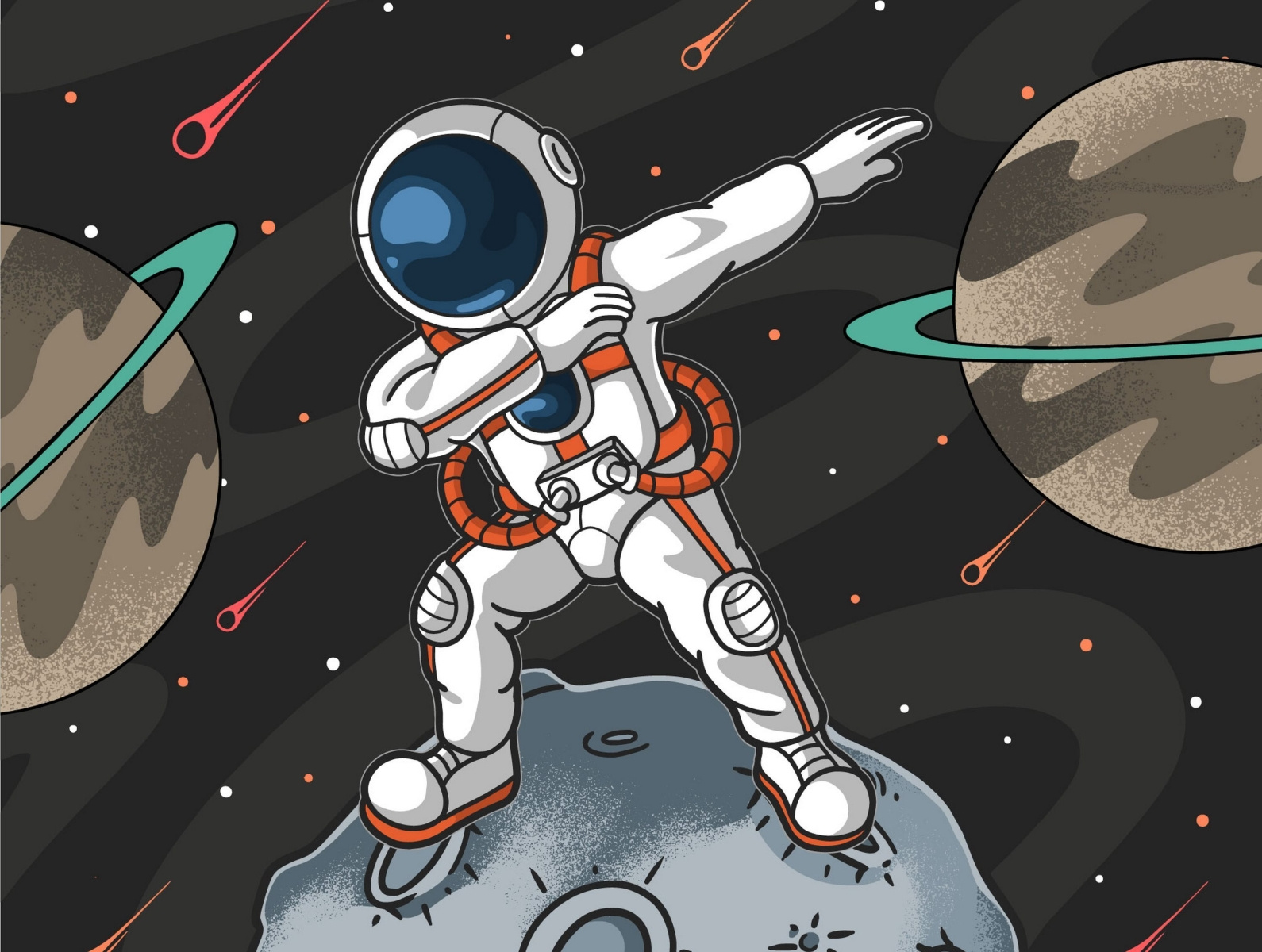 Astronaut Dab by Dexdonkart Studio on Dribbble