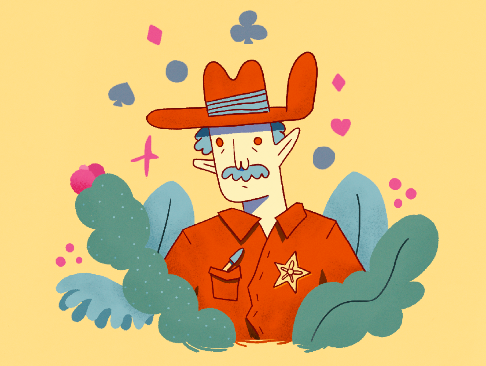 cowboy sunshine pt 2 by Enrico Hion on Dribbble
