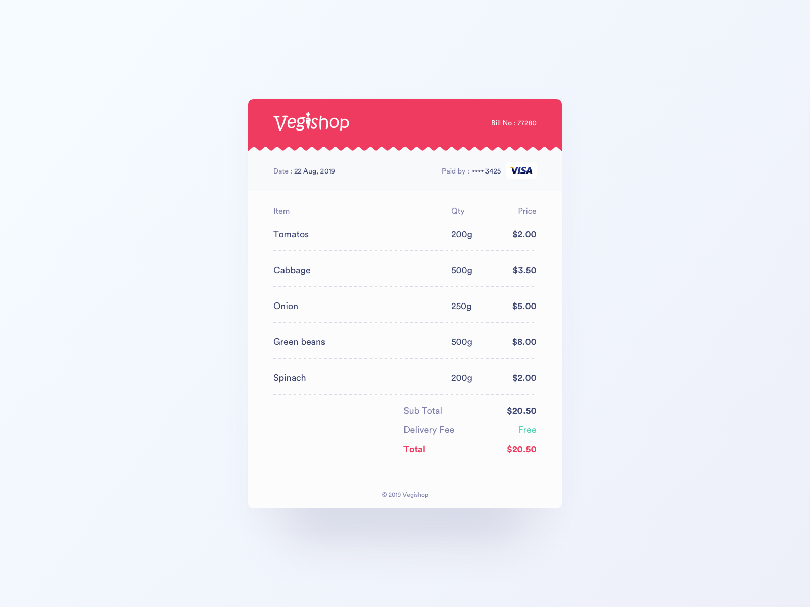 Dribbble - Invoice.png by 🌀Udara🌀