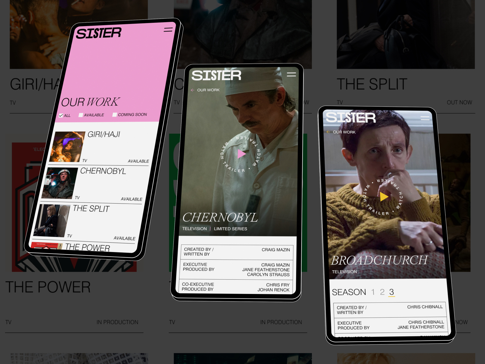 SISTER - Mobile by Nick Barry on Dribbble