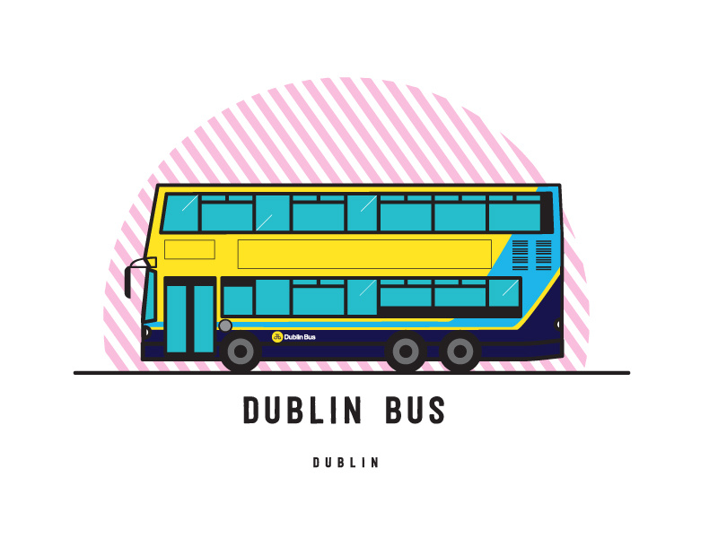 Dublin Bus by John O'Connor on Dribbble