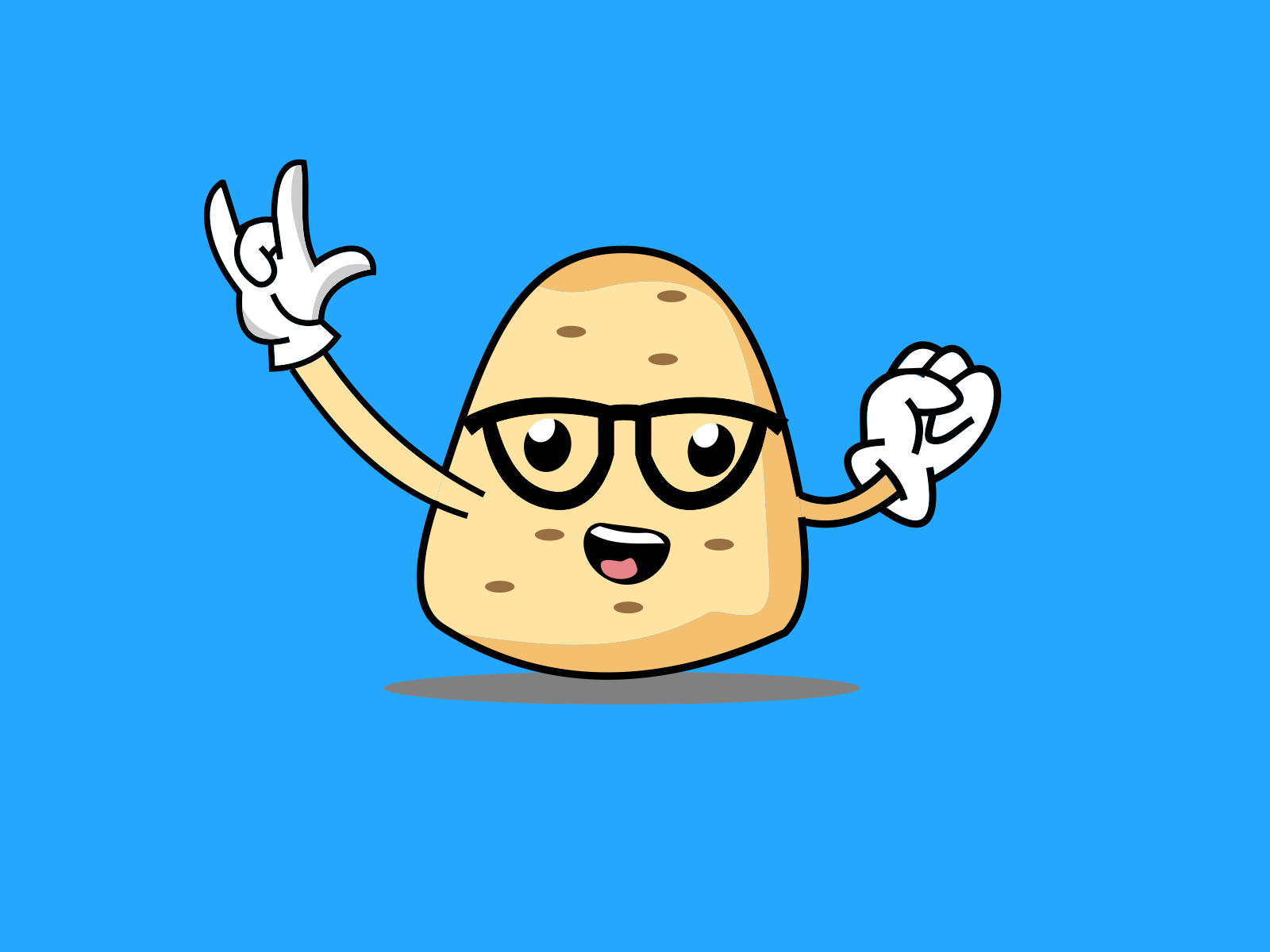 Funny Cartoon Potato Pictures