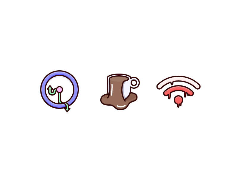 Slow Icons by Gavin Nelson on Dribbble