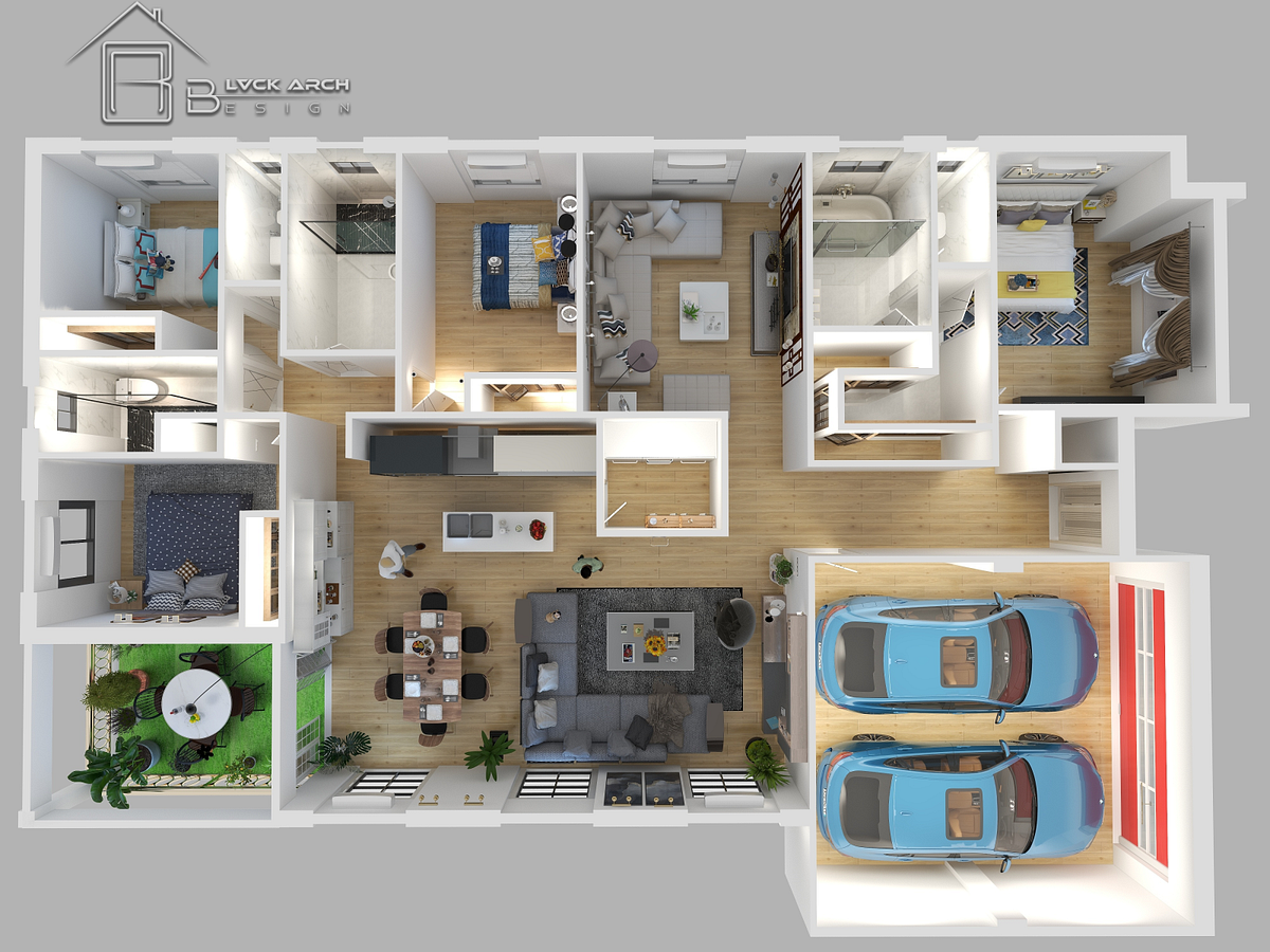 2d Floor Plan designs, themes, templates and downloadable graphic ...