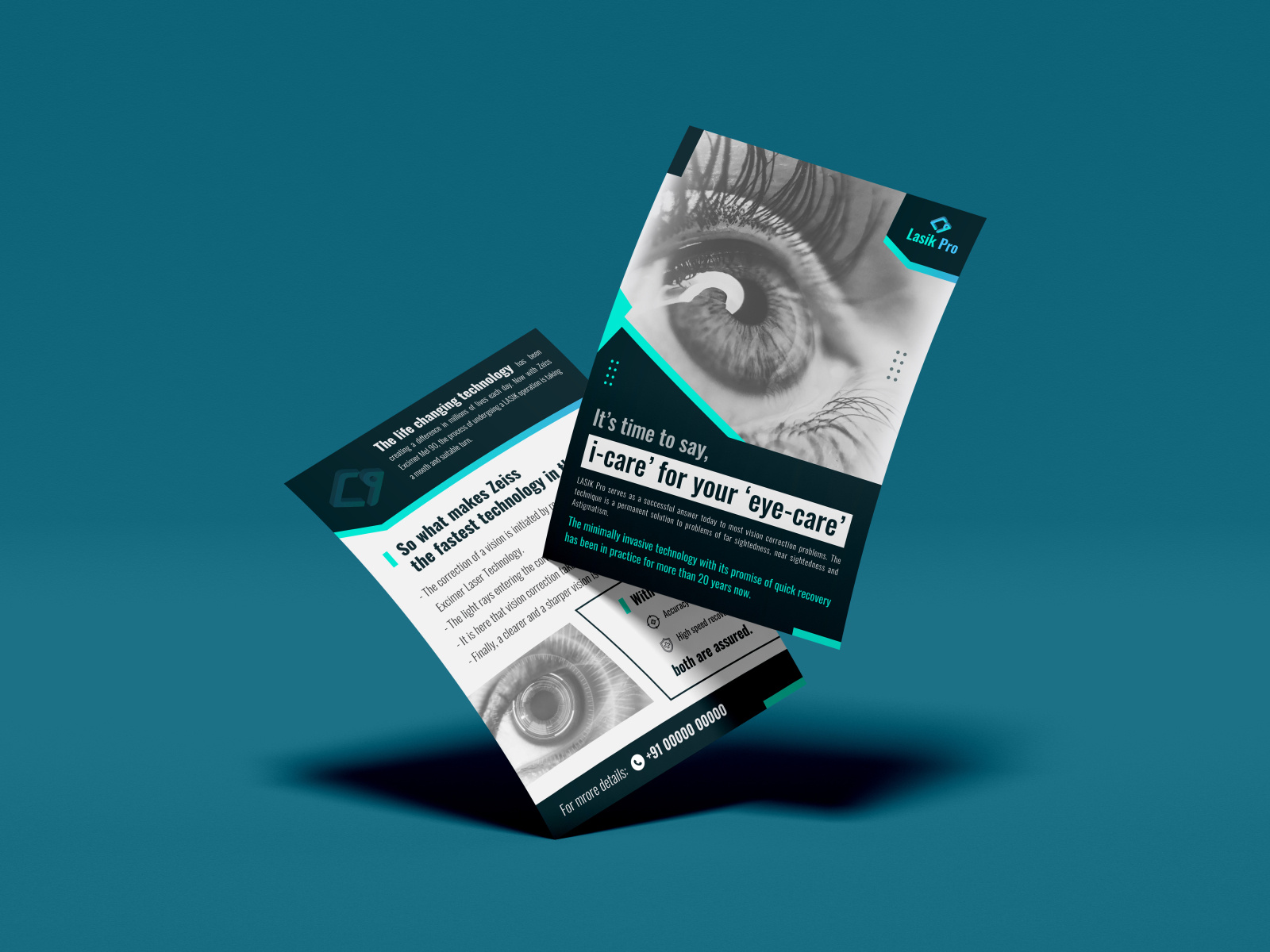 Lasik Pro Flyer Design by Anshu Gupta on Dribbble